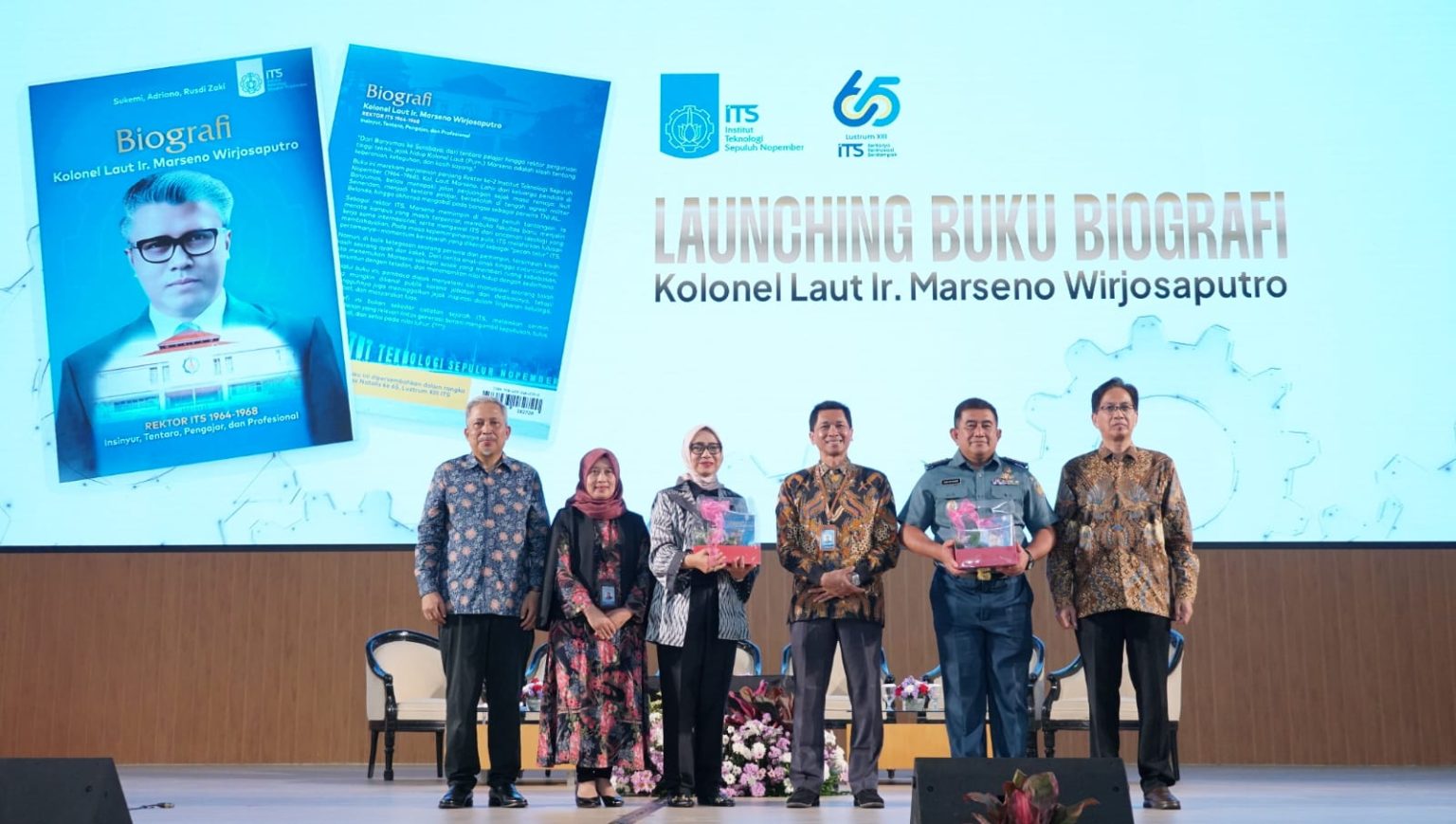 Kolonel Laut Ir. Marseno Wirjosaputro, Rektor ke-2 ITS pimpinan proyek ...
